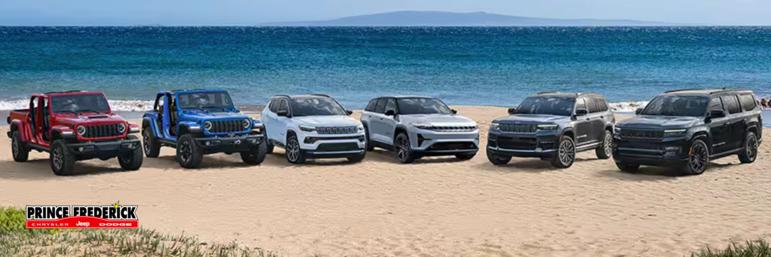 Explore Jeep SUVs from Smallest to Largest - Prince Frederick CDJR